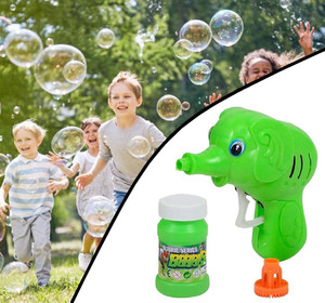 Sale Gali Elephant Bubble Gun with Bubble Liquid Bottle for Children ...
