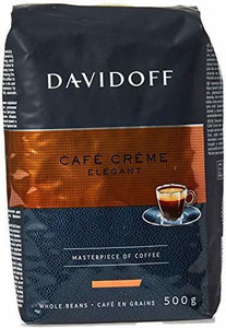 Davidoff Cafe Creme Elegant Whole Beans Masterpiece Of Coffee (Imported ...