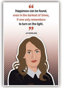 JK Rowling Poster Quotes Motivational Inspirational Wall Poster for ...