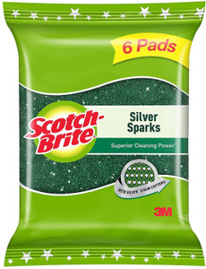 Scotch-Brite Silver Sparks Scrub Pad Price in India - Buy Scotch-Brite ...