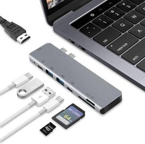 blue seed BBD MacBook Pro HDMI |Aluminum USB Hub |Compatible With ...