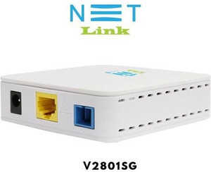 NETLINK V2802SG 1 GE Port ONT 300 Mbps Router (White) Router 0 GHz 300 ...