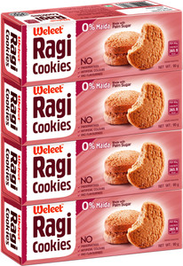 Weleet Ragi Digestive Cookies| No Preservatives | 100 % Natural Cookies ...