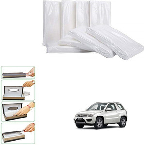 AuTO ADDiCT Car Tissue Box Refiller facial tissue (Pack of 10,100 pulls ...