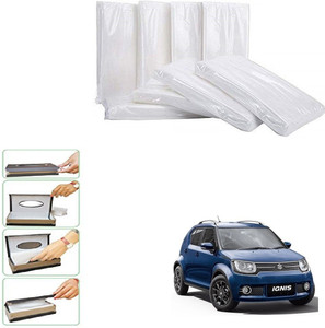 AuTO ADDiCT Car Tissue Box Refiller facial tissue (Pack of 10,100 pulls ...