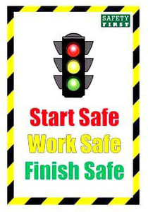 RLDigitalUnits stay safe work safe finish safe signboards Emergency ...