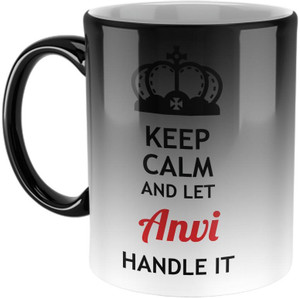 Furnish Fantasy Keep Calm and Let Anvi Handle It Ceramic Coffee - Best ...