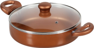 Kreme Sonet Saute Pan 25 cm diameter with Lid 4 L capacity Price in ...