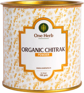 one herb Organic Chitrak Powder 100g for Metabolism, Helps Lower ...