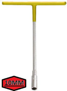 Tulsway Heavy duty 10mm T Spanner Single Side Hex Socket Wrench Socket ...