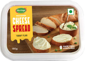 Heritage Plain Processed cheese Spread Price in India - Buy Heritage ...