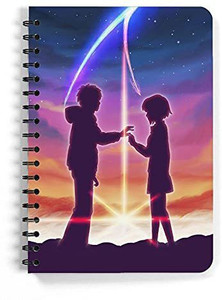 craft maniacs ANIME DIARY A5 Diary RULED 100 Pages Price in India - Buy ...