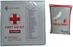 life linkz FIRST AID BOX Plastic Rectangular Box Set with Medicine ...