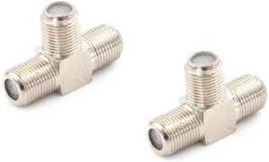 ERHIndia TV-out Cable (Pack of 2) RG6 Cable T-Shape Jointer DTH Cable ...