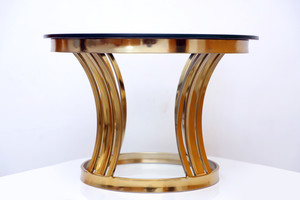 Harsha Decor Premium Stainless Steel Coffee Table With Glass Glass ...