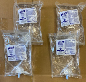 Purell Advanced Hand Sanitiser Pouch - Pack of 4 Hand Sanitizer Pouch ...