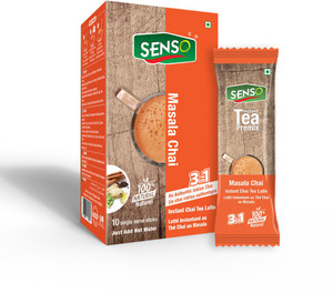 Senso Instant Masala Tea Premix - Cardamom Elaichi | 1 Min Chai Assam ...
