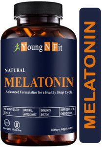 Young N Fit Sleeping Pills Aid for Deep Sleep with Melatonin & Valerian ...