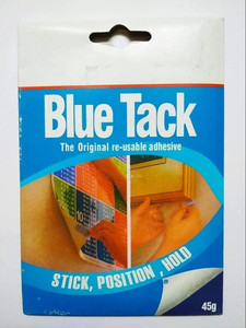 BM RETAIL 75GM Blue Tack re-usable Adhesive - 75GM Blue Tack re-usable ...