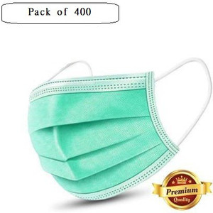 Wellstar Cloth Mask 3 Ply Surgical Mask( Green ) Surgical Mask With ...