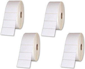 youlogic 50 mm X 30 mm, (White) Direct Thermal Barcode Labels (DT), Set ...