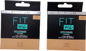 MAYBELLINE NEW YORK MAYBELLINE FIT ME COMPACT POWDER-310 (PACK OF 2 ...
