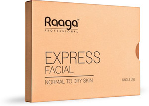 RAAGA PROFESSIONAL Express Facial Kit | Normal to Dry Skin, 35 g ...
