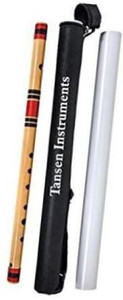 Tansen Instruments F Natural Medium Professional Flute, 15 inches with ...