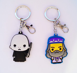 tofafy Dumbledore and Voldemort Key chains Harry Potter keychains Key ...