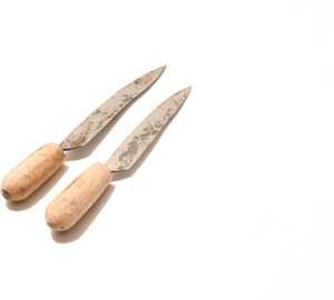 ALIFKART 2 Pc Wood, Iron Knife Set HANDMADE KITCHEN KNIFE SET Price in ...