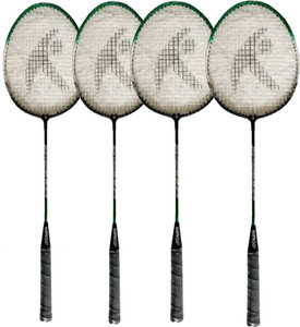 Hipkoo Sports Toofani Player Wide Body Rackets Set Of 4 Green Strung ...