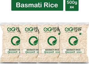 Goshudh Premium Quality Basmati Rice-500gm (Pack Of 4) Basmati Rice ...