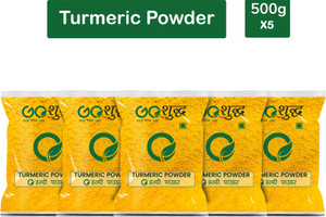 Goshudh Premium Quality Haldi Powder (Turmeric)-500gm (Pack Of 5) Price ...