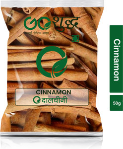 Goshudh Premium Quality Dalchini Sabut (Cinnamon Stick)-50gm (Pack Of 1 ...