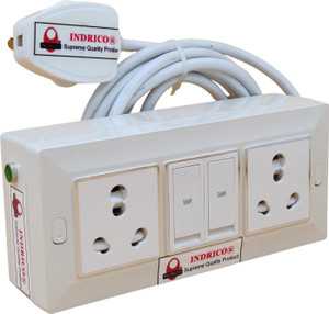 INDRICO Electric Extension Switch Board - 16A/20A + 16A/20A with ...