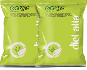 Goshudh Premium Quality Diet Atta Combo Pack of 2(1 Kg) Price in India ...