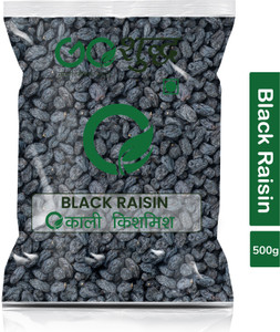 Goshudh Premium Quality Kali Kishmish (Seedless Black Raisin)-500gm ...