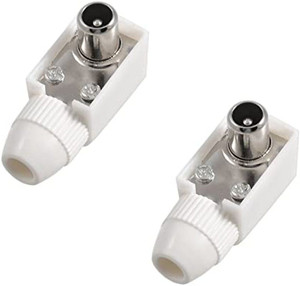 ERHIndia TV-out Cable (Pack of 2) TV PIN Male TV RF Coaxial Plug ...