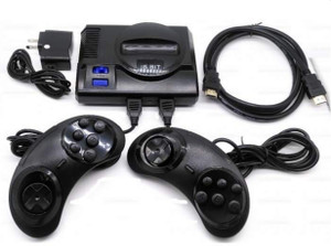 Clubics Super Mini MD 16 Bit - Kids HD TV Video Game Box (Black ...