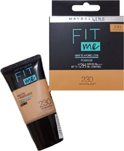 MAYBELLINE NEW YORK FIT ME-230 (COMPACT POWDER+TUBE) (PACK OF 2) Price ...