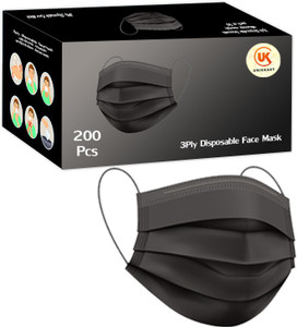 UNIKKART 3 ply black box surgical mask with ultrasonic nosepin 3 Ply ...