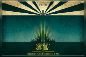 Bioshock Welcome To Rapture Matte Finish Poster Paper Print - Quotes ...