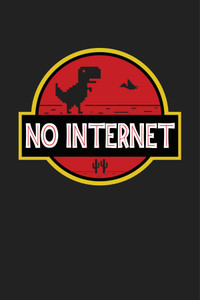 NO Internet Poster computer engineer hacker Paper Print - Typography ...