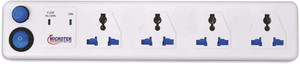 Microtek Spike guard 4 socket with one switch (2 mtr) 4 Socket ...