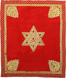 Puja N Pujari Velvet Pooja Aasan Cloth for Pooja Room and Home Temple ...