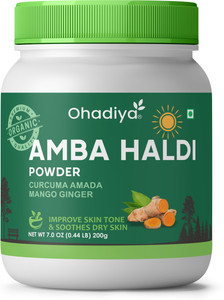 Ohadiya "Amba Haldi (Curcuma Amada, Mango-ginger, Amra Haridra) Powder ...