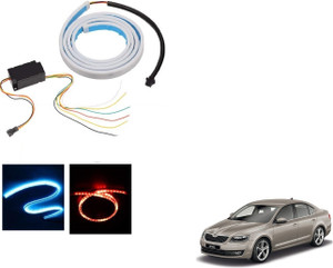 AuTO ADDiCT LED Dicky Light Ice Blue & Red DRL Brake with Side Turn ...