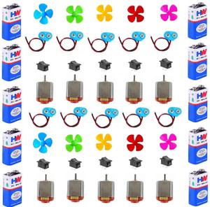 AVS COMPONENTS DIY Science School Project Kit for Kids (Motor Battery ...
