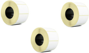 youlogic 78 mm X 40 mm, (White) Direct Thermal Barcode Labels (DT), Set ...