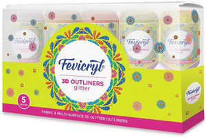 Flipkart.com | Fevicryl 3D OUTLINER ASSORTED GLITTER